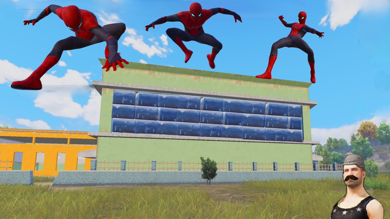 WOW!!😍 SPIDER MAN 😱🔥 Ultra Super pro CAMPER Squad Ever 😈😂Funny & WTF ...