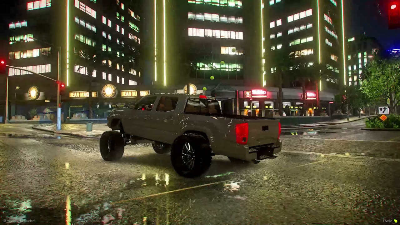 Squatted Toyota Tacoma Edit (Five M) Ft.Beverly Hills - YouTube