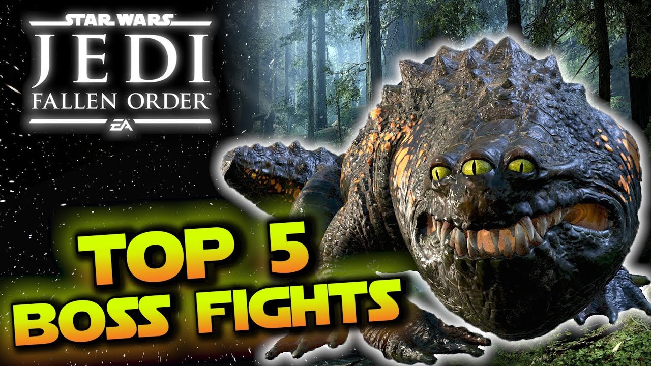 Star Wars Jedi Fallen Order Top 5 Boss Fights! - YouTube