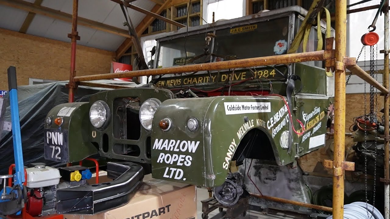 Land Rover Specialist Over The Hill Restorations Part 2 Ben Nevis Climb ...