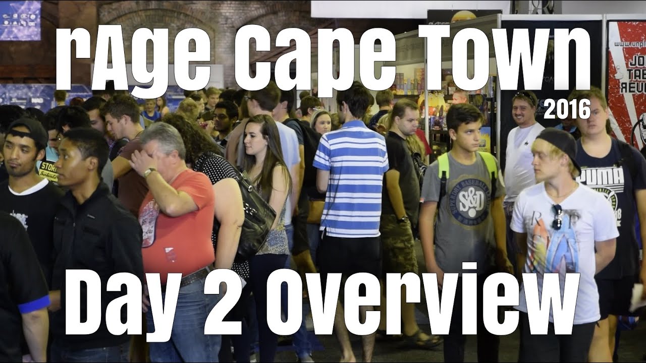 rAge Expo Cape Town 2016 - Day 2 Overview - YouTube