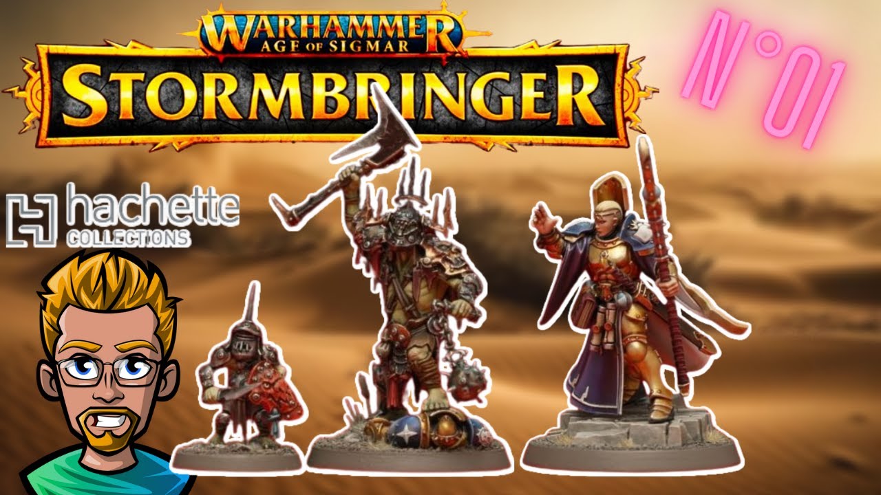 Assemblez WARHAMMER STORMBRINGER de chez Hachette Collections n°01 ...