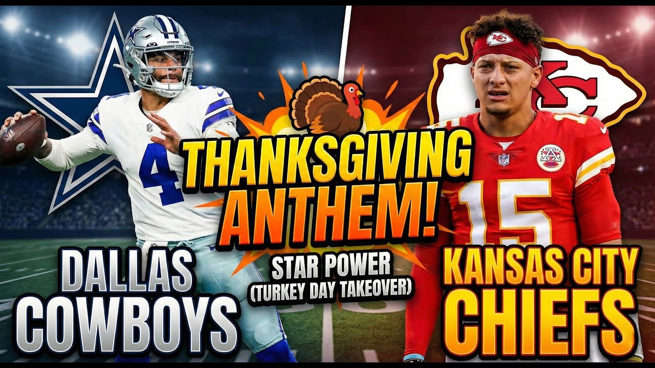 Cowboys vs. Chiefs NFL Week 13 Hype Song | "Star Power (Turkey Day ...