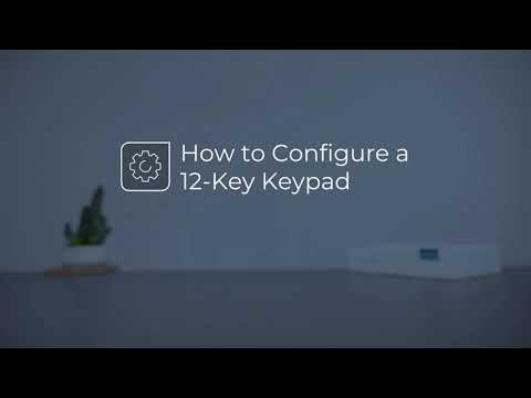 How to Configure a 12-Key Keypad - YouTube
