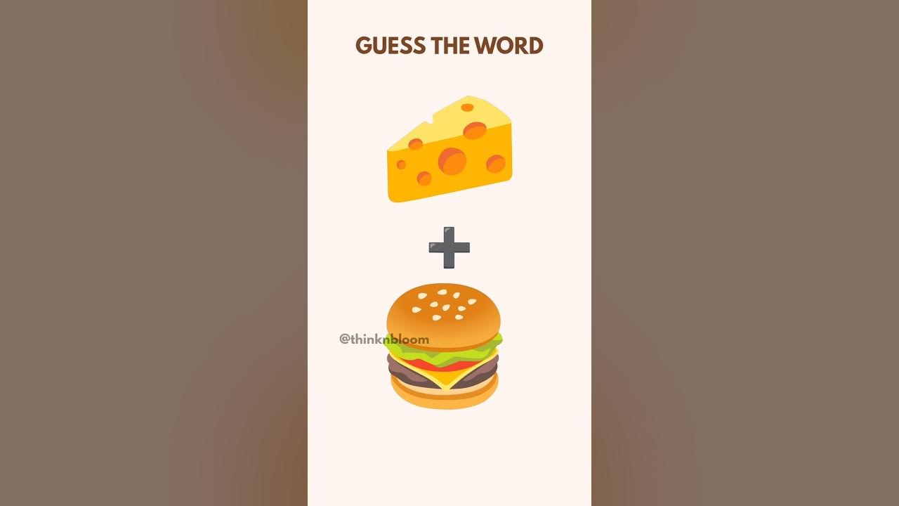 Guess the Word 7 (Compound Words) - YouTube