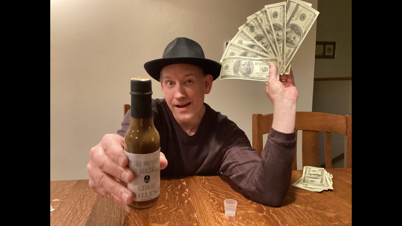 The Money Shot Chug Challenge! Featuring The Amity Mustard Pepper, one ...