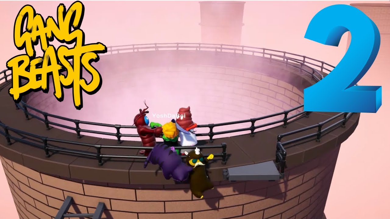 Gang Beasts 2 (Public enemies 1 and 2) - YouTube
