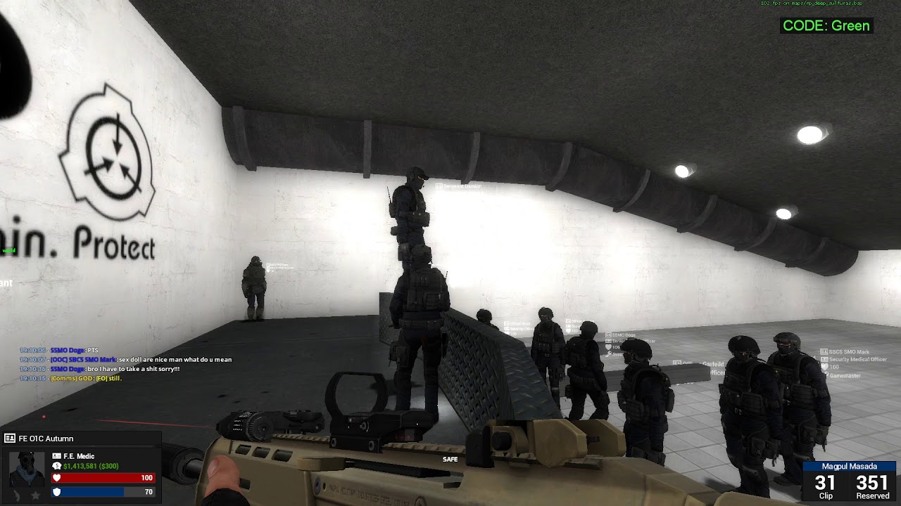 Deep Gaming SCPRP | A Completely Normal Security Debrief - YouTube