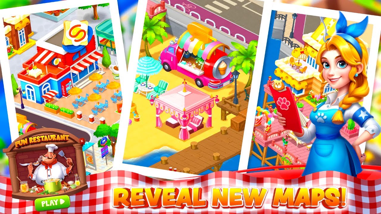 Fun Restaurant Cooking Games Mobile Game | Gameplay Android - YouTube