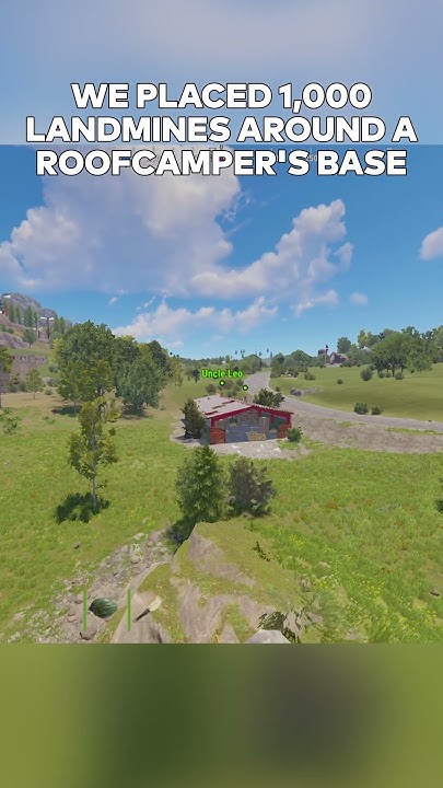 WE DESTROYED A SERVER WITH 1000 LANDMINES IN RUST 4 #shorts #rustgame #rustfunny #playrust #rust ...