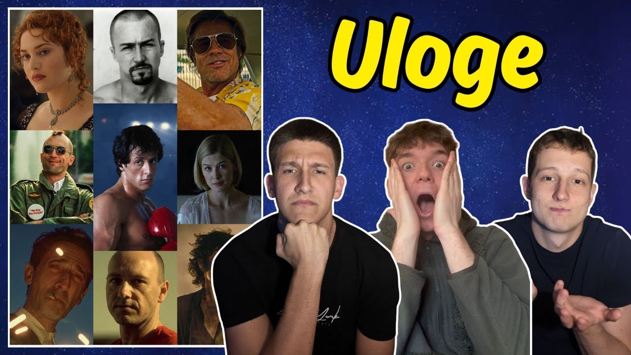 TIER LISTA NAJBOLJIH ULOGA SVIH VREMENA PT.2 - YouTube