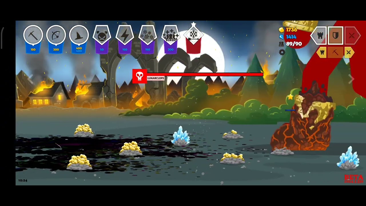 Stick war 3 final boss and wrathnar level 35 with calamity musics - YouTube