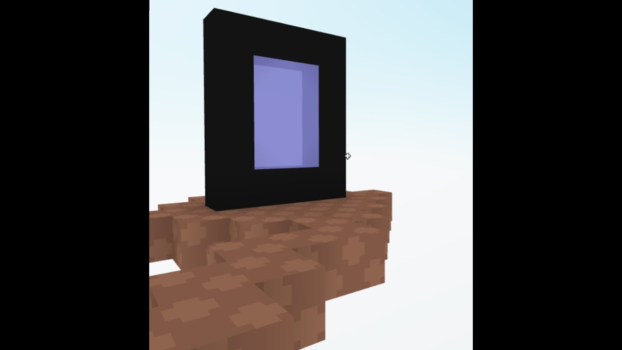 minecraft knock off again, 1 block - YouTube