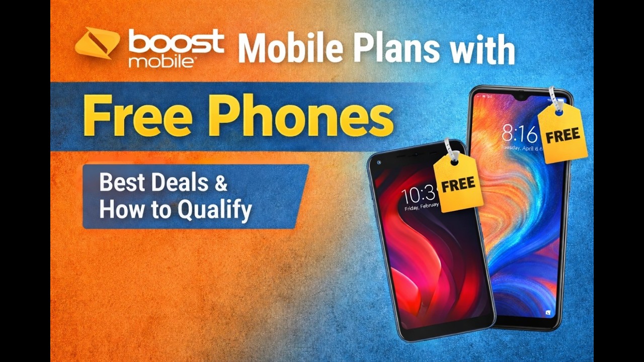 Boost Mobile Plans with Free Phones (Best Deals & How to Qualify 2026 ...
