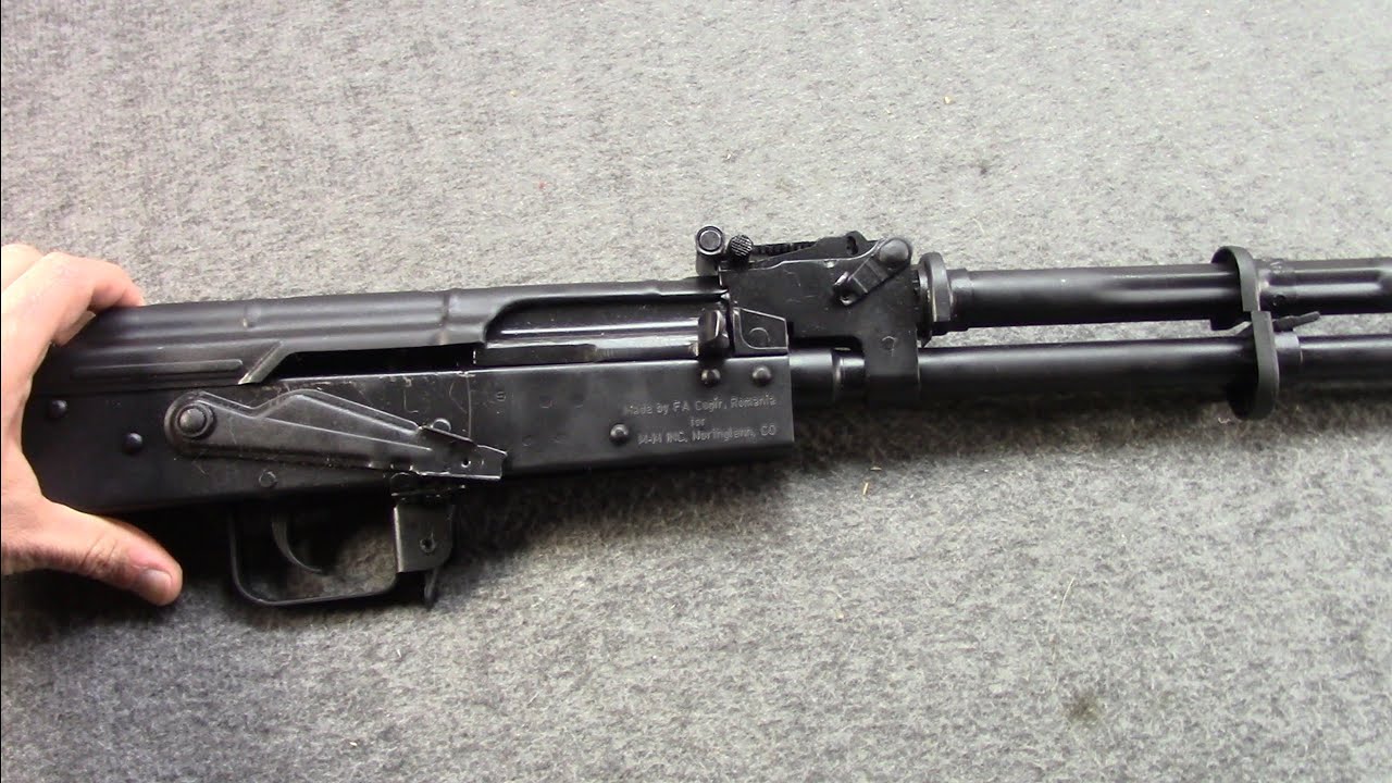 Romanian M10 DIY AK47 (Barreled Action Project) - YouTube