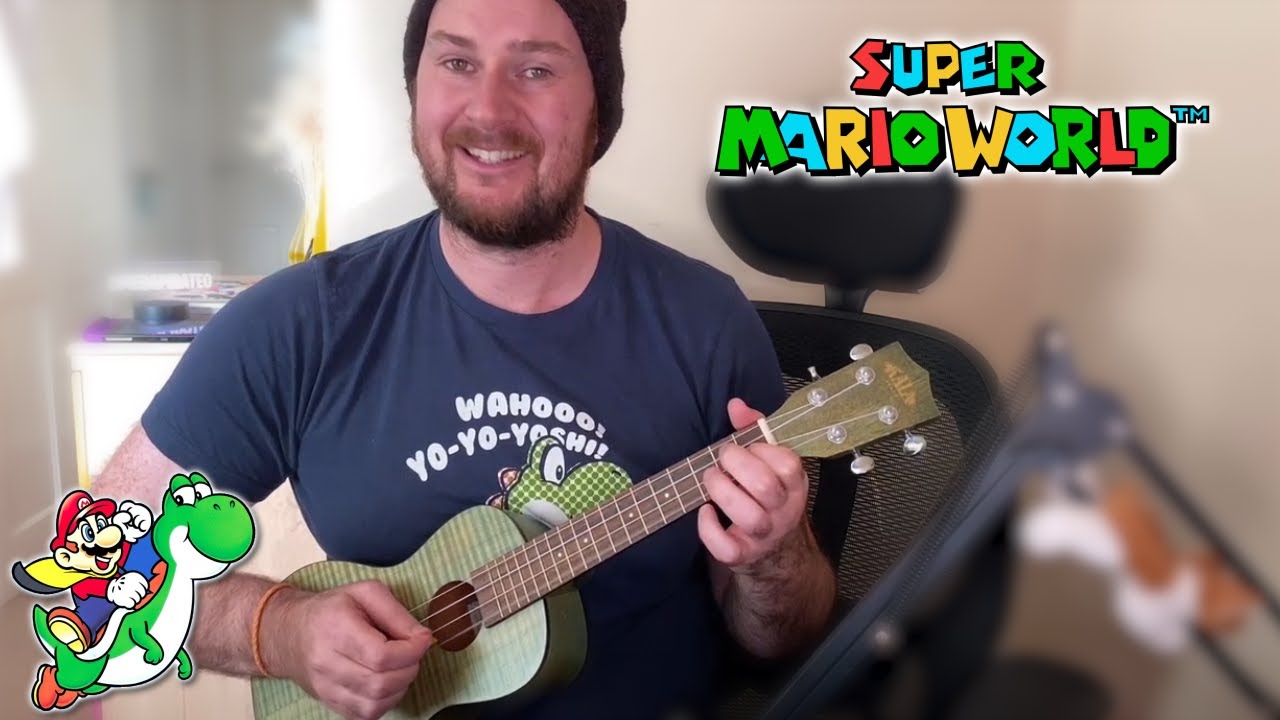 Super Mario World - Overworld - Ukulele Cover | Tab in Description ...