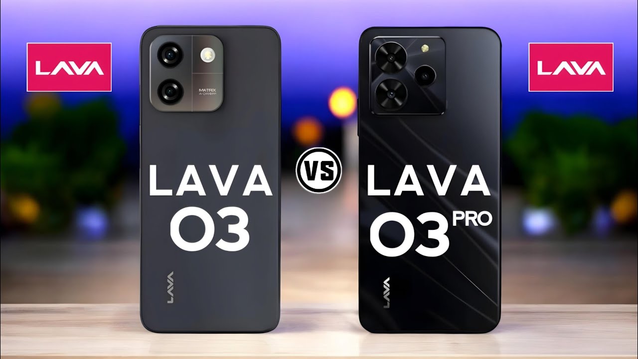 Lava O3 Vs Lava O3 Pro #Trakontech - YouTube