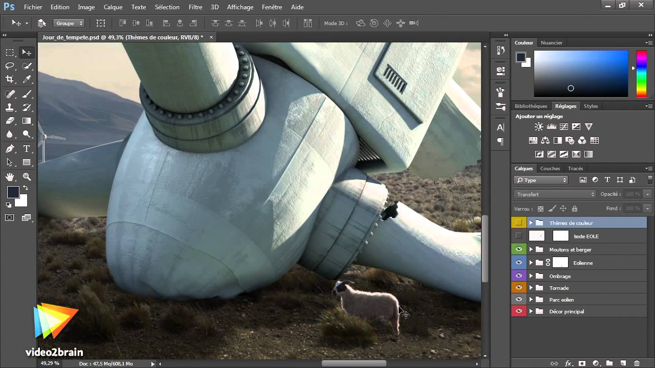Tutoriel Photoshop CC : Faire ses premiers pas avec son projet ...
