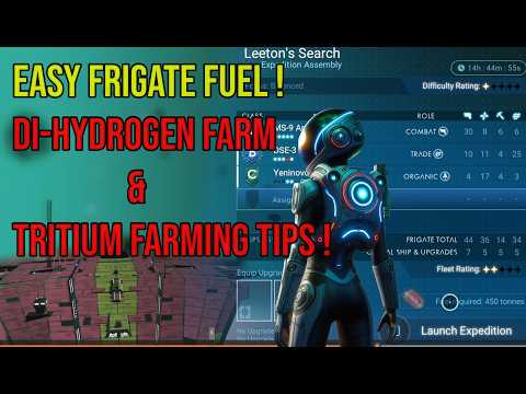 Ultimate Frigate Fuel Guide: Di-Hydrogen Farming & Tritium Tricks #nmsbeginnersguide