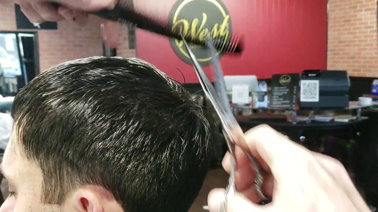 Scissor Cut & Style by a Professional Master Stylist at West Barber ...