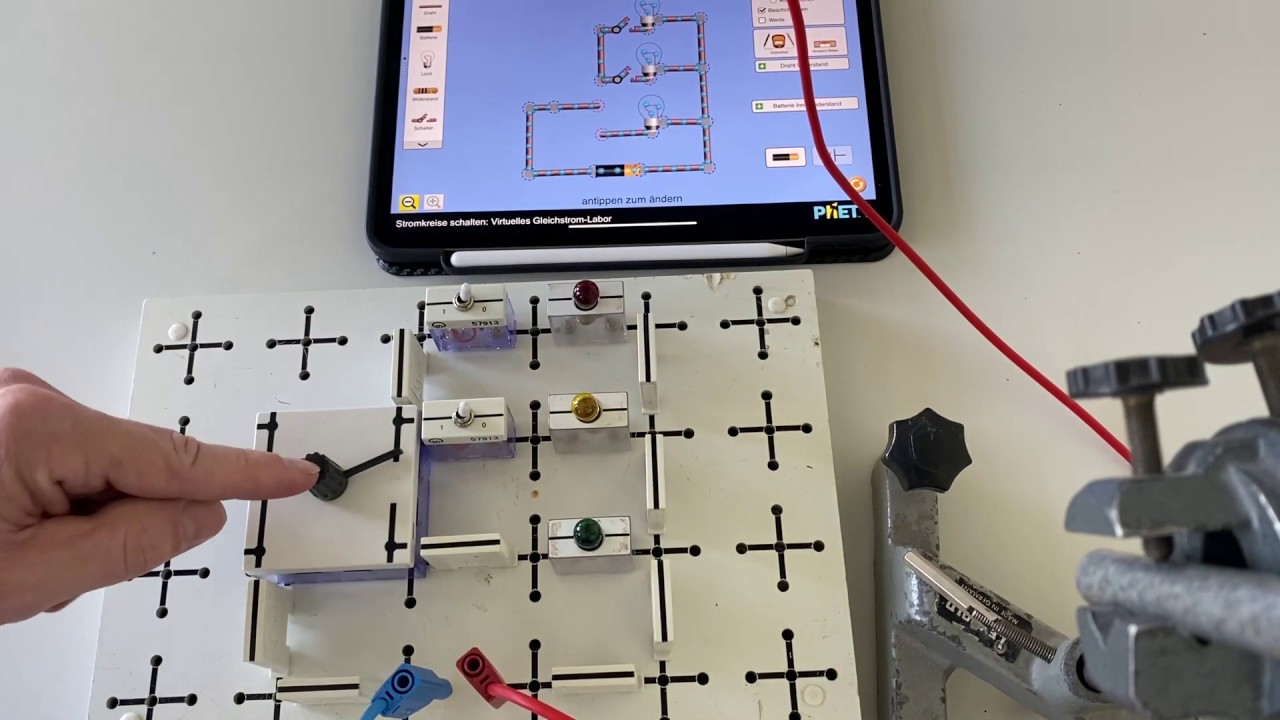 7 Klasse Stromkreis Ampelschaltung - YouTube