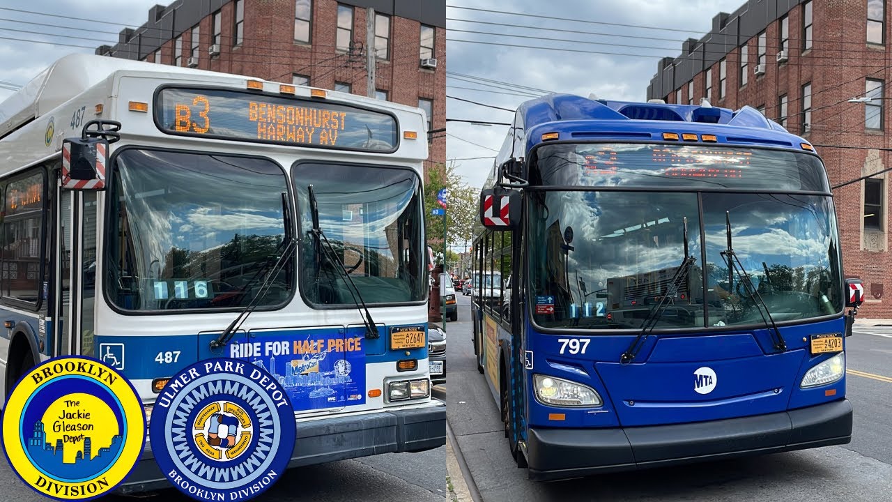 MTA NYCT Exclusive: 2011 New Flyer C40LF & 2017 New Flyer XN40 loan ...
