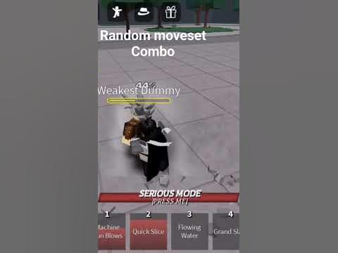 Random moveset Combo - YouTube