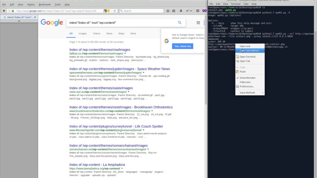 Wordpress 4.5.0-4.6.1 remote exploit - YouTube