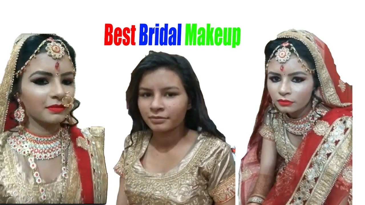 Best Bridal makeup by Pooja Beauty Parlour - YouTube