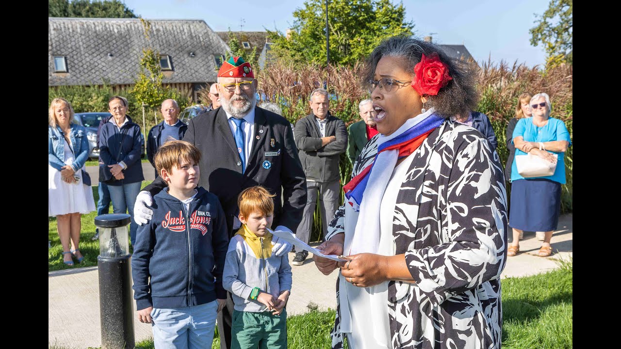 Le 80e anniversaire de la Libération à Iville - YouTube