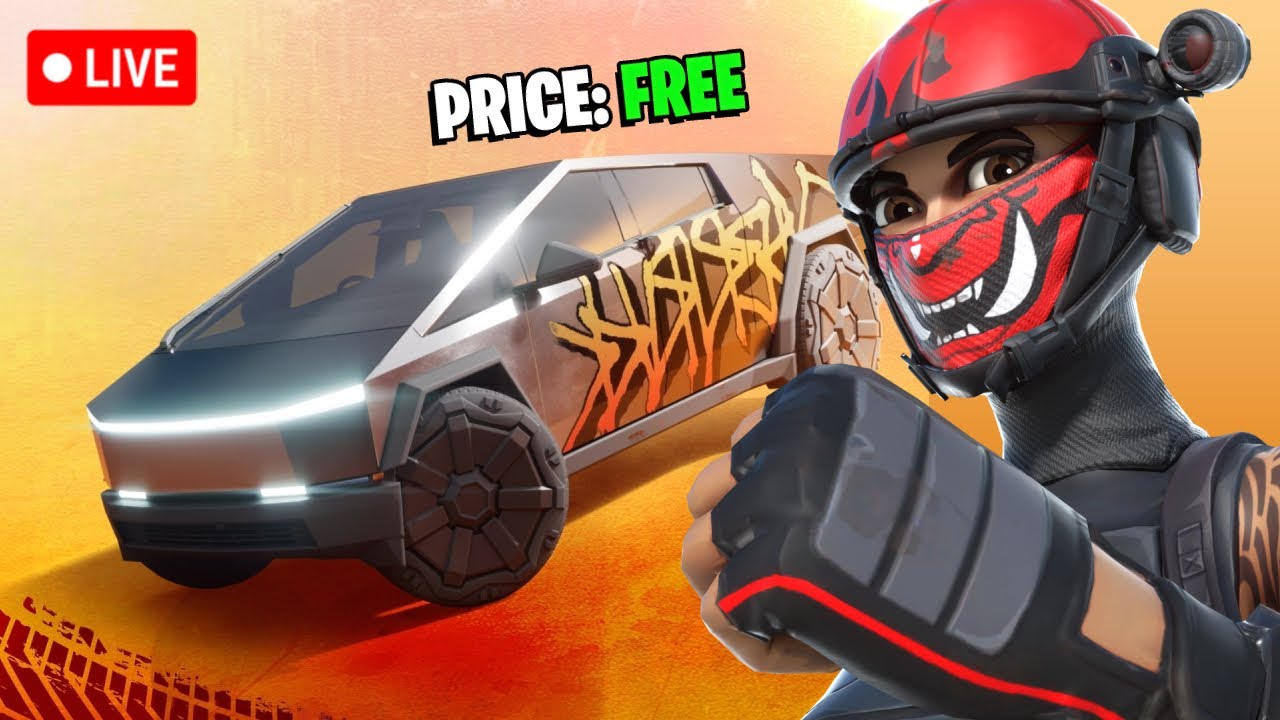 🔴LIVE! - NEW Fortnite TESLA CYBERTRUCK Update! | ProHyper - YouTube