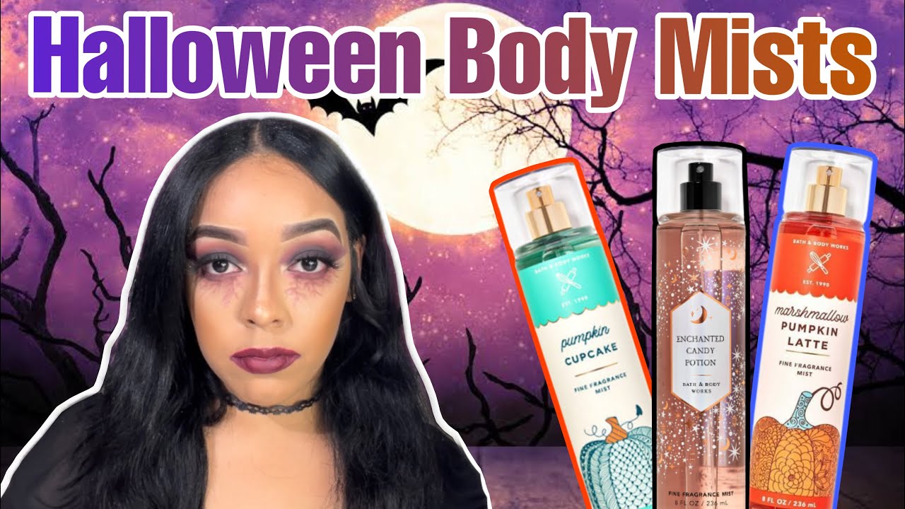 Bath & Body Works Body mists for HALLOWEEN 🎃👻🕷 - YouTube