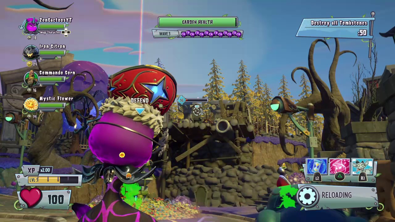 Pvz gw2 Nec'Rose showcase! Part 2 - YouTube