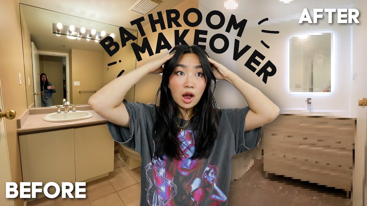 The Bathroom Renovation | Extreme Apartment Makeover Ep 4 - YouTube