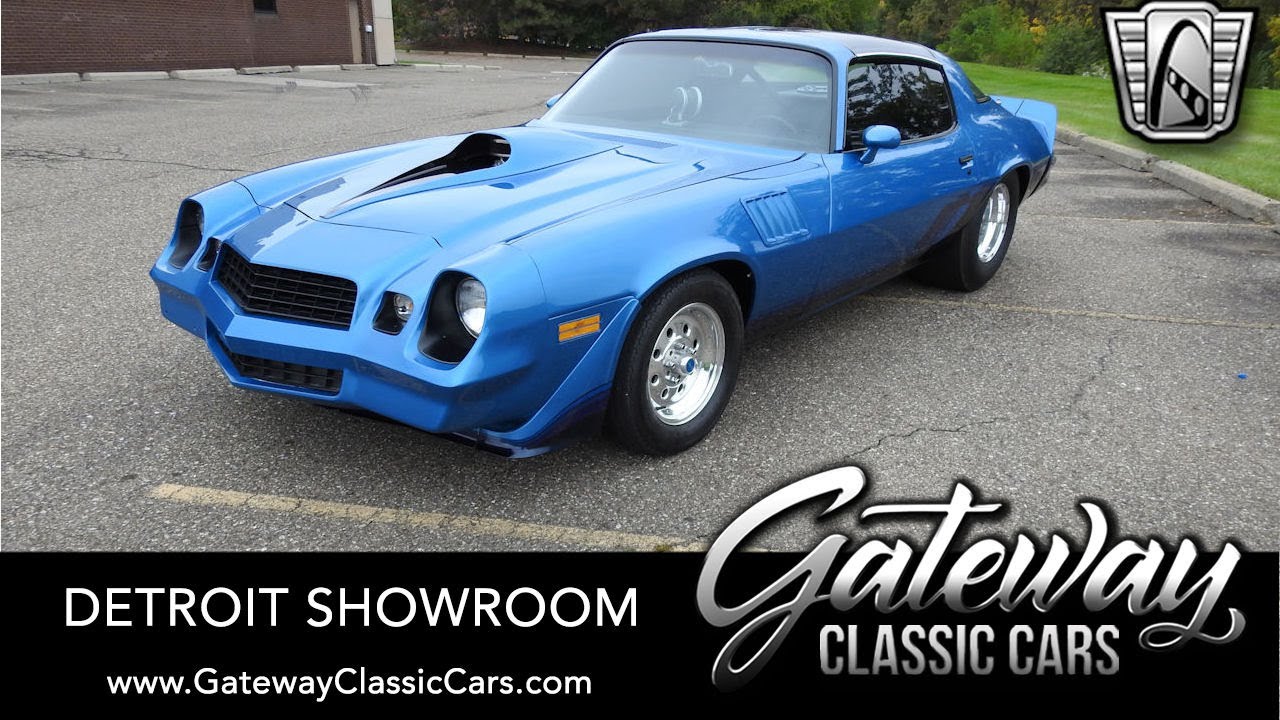 1979 Chevrolet Camaro 228 Gateway Classic Cars #1882 DET - YouTube