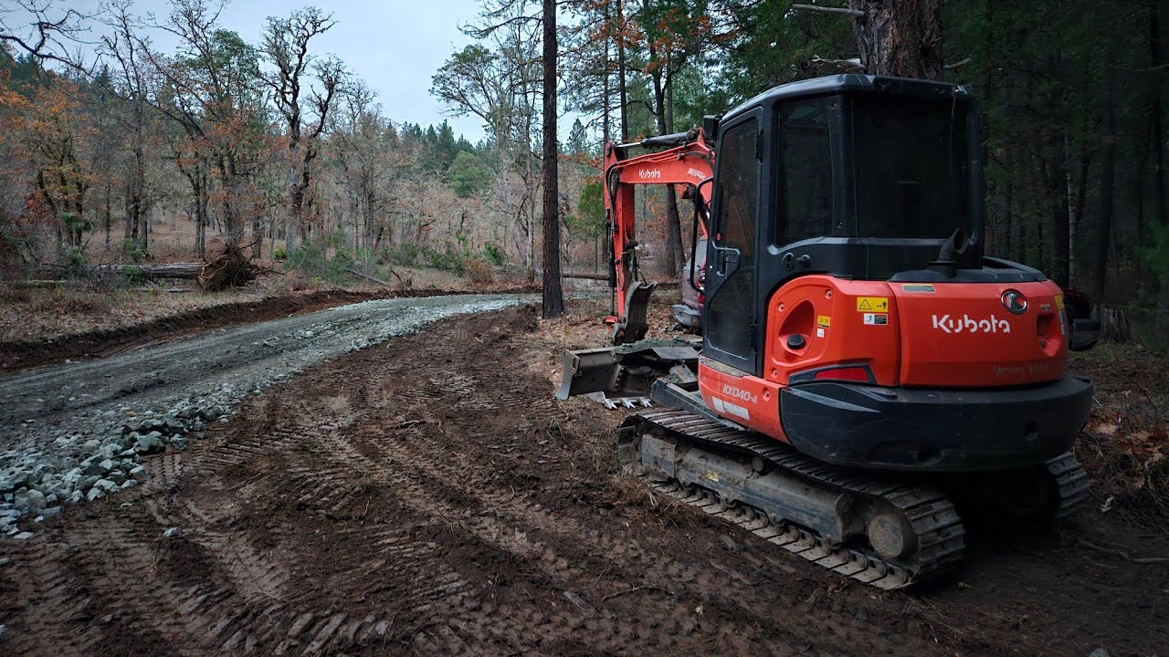 Will the trucks make it up the road with Wilson Forest Lands and Kubota ...