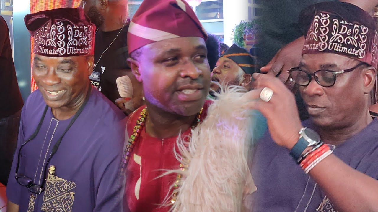 WOW! KING WASIU AYINDE 1ST TIME IN CINEMA HOUSE FOR FEMI ADEBAYO ...