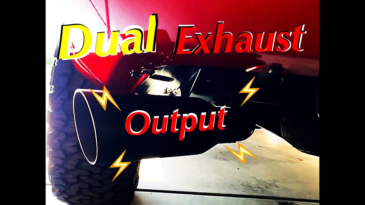 ⬛️🟥⬛️ Toyota 4Runner: Dual Exhaust Output Sounds - YouTube