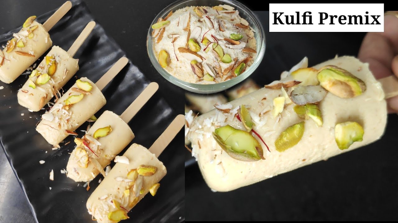 Instant Kulfi Mix Recipe| Best Kulfi Premix Recipe| Homemade Kulfi Mix ...