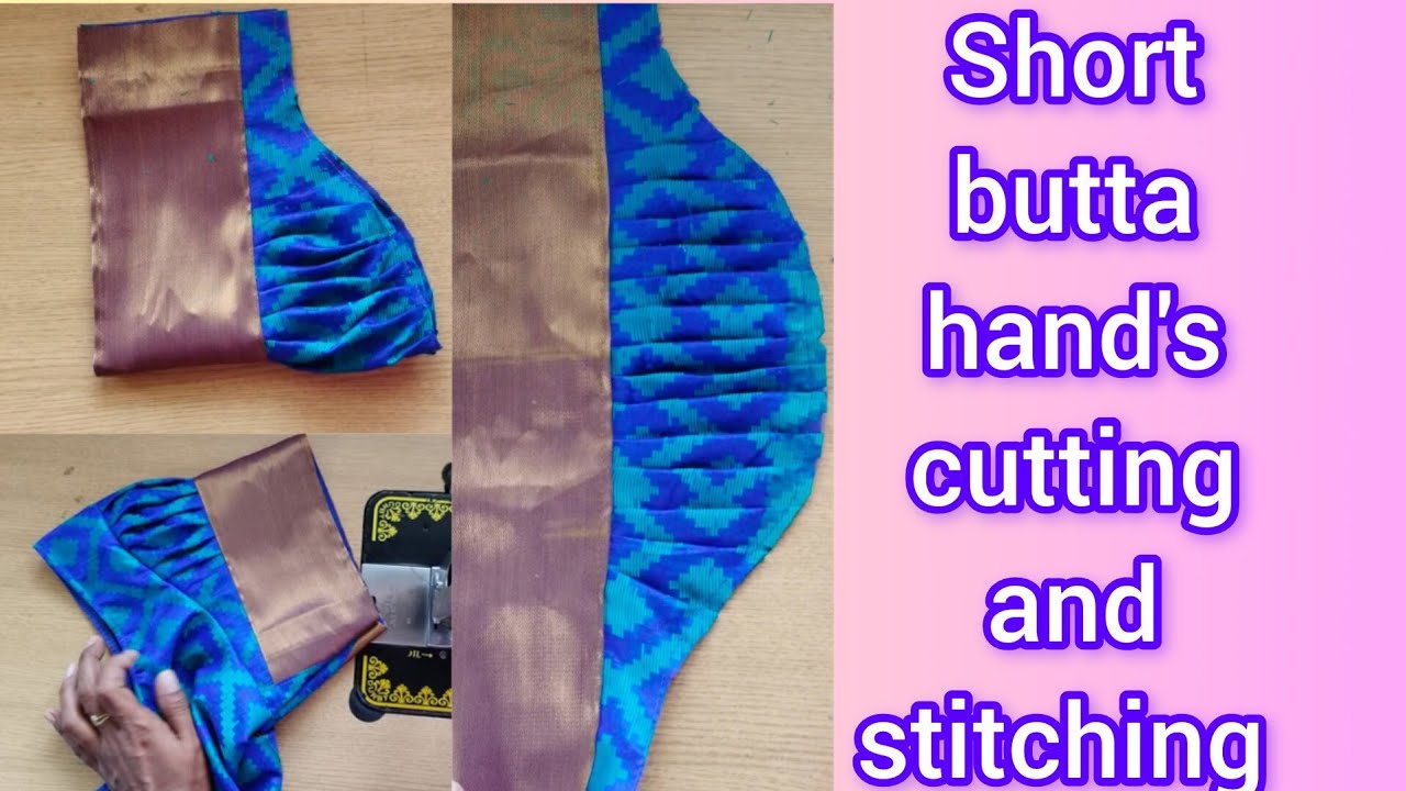 short butta hand's cutting and stitching #modal hands designs - YouTube