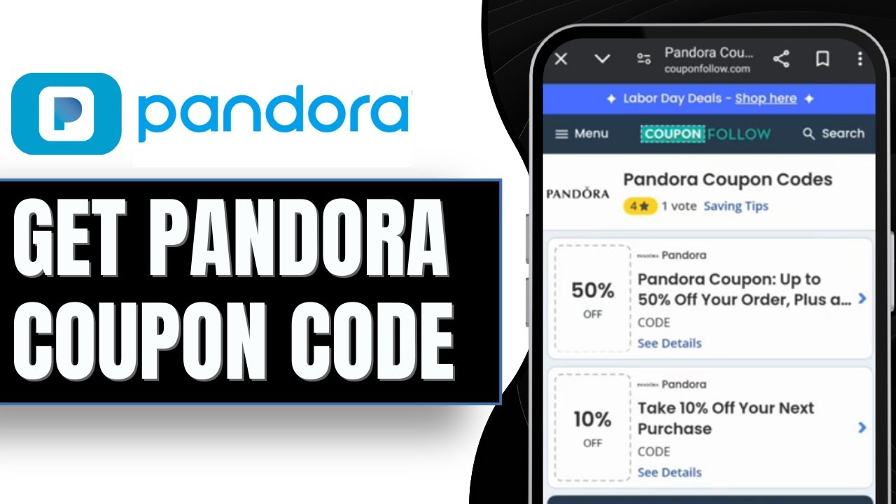 How to Get Pandora Coupon Code (2024) - YouTube