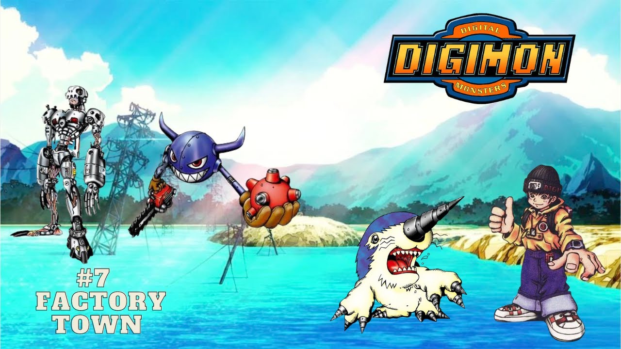 Digimon World Parte 7- Explorando Factory Town - YouTube