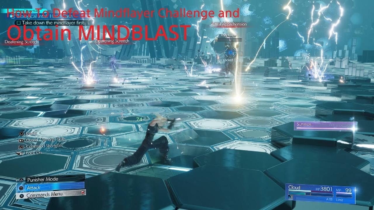 FINAL FANTASY VII REBIRTH Mindflayer Challenge Biological intel Head ...