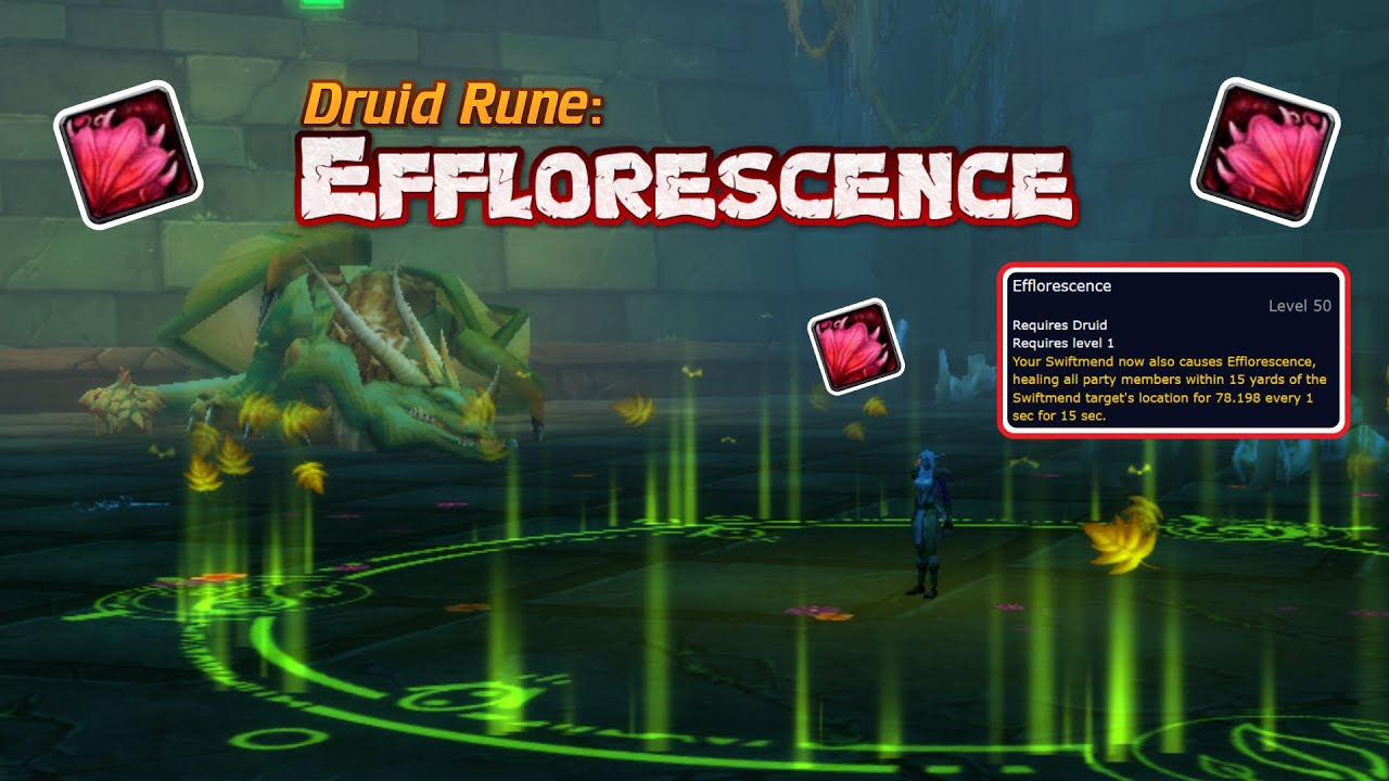 Druid Rune "Efflorescence" (Season of Discovery) - YouTube
