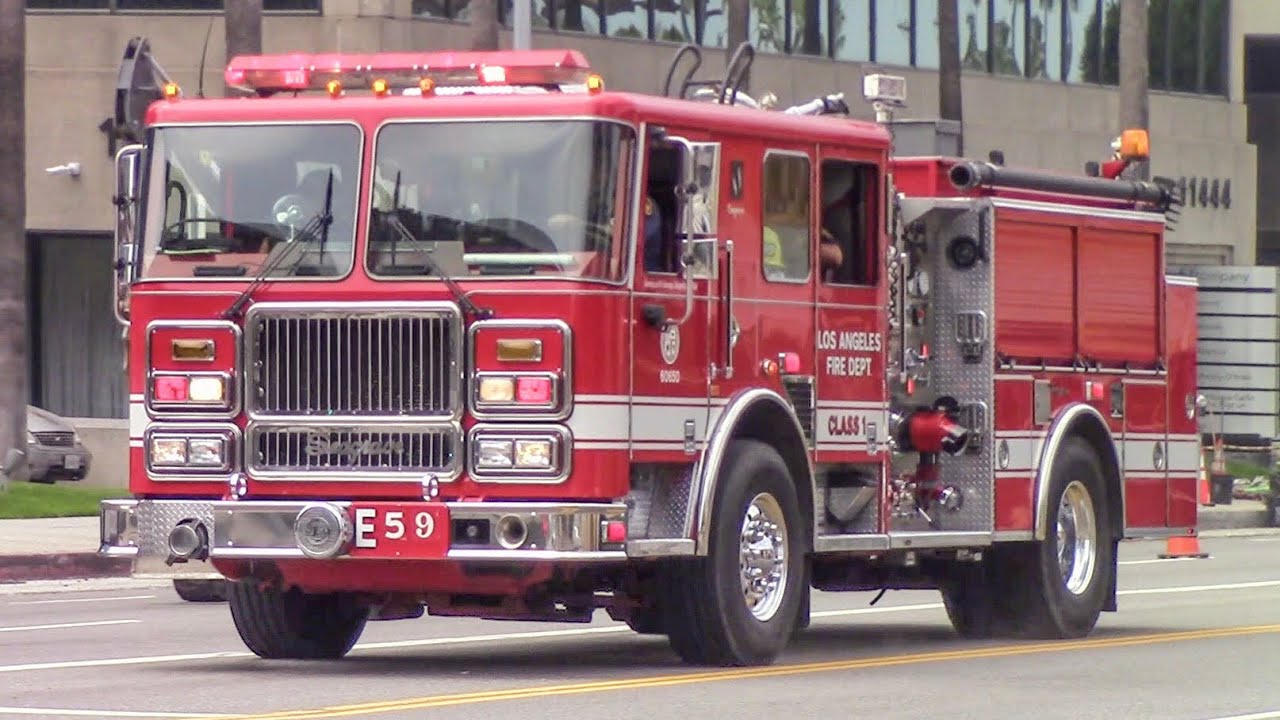 LAFD Engine 59 - YouTube