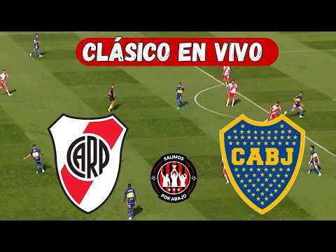 RIVER PLATE VS BOCA JUNIORS [ SUPERCLASICO EN VIVO ] ⚽️ 🚨 LIGA ARGENTINA 🚨 FECHA 15 [ FUTBOL HOY ]