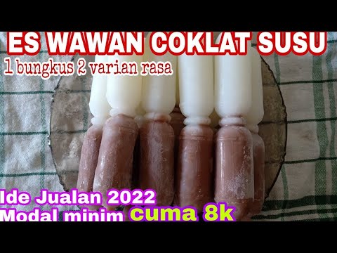 Es Wawan | Cara Membuat Es Wawan Coklat Susu | Ide Jualan 2023 - YouTube