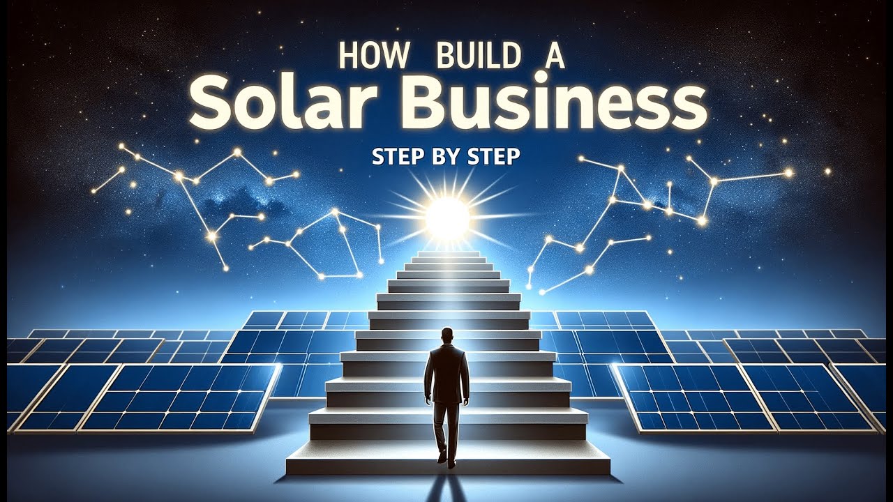 Winning In Solar. Step-by-step building an actual solar business! - YouTube