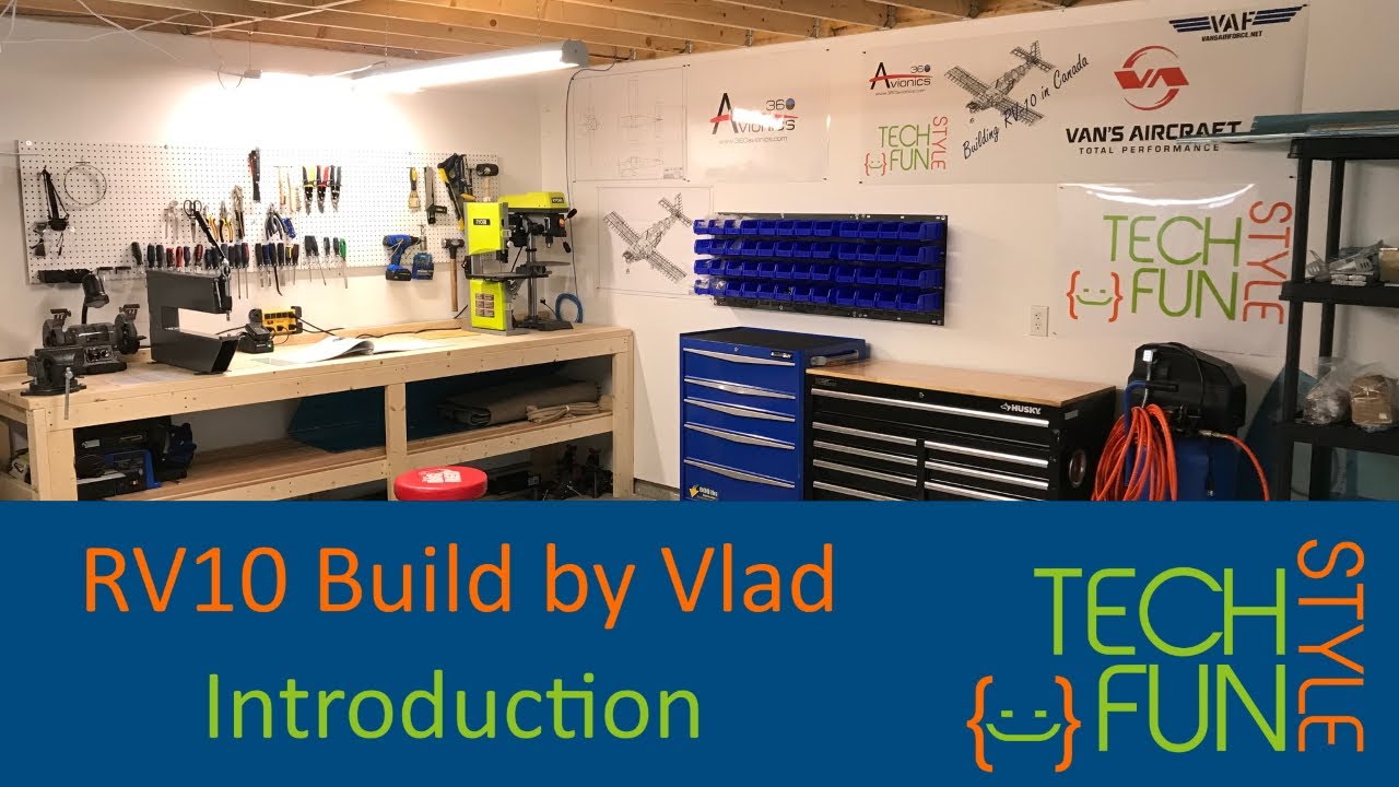 Introduction to building VAN's RV-10 aircraft - YouTube