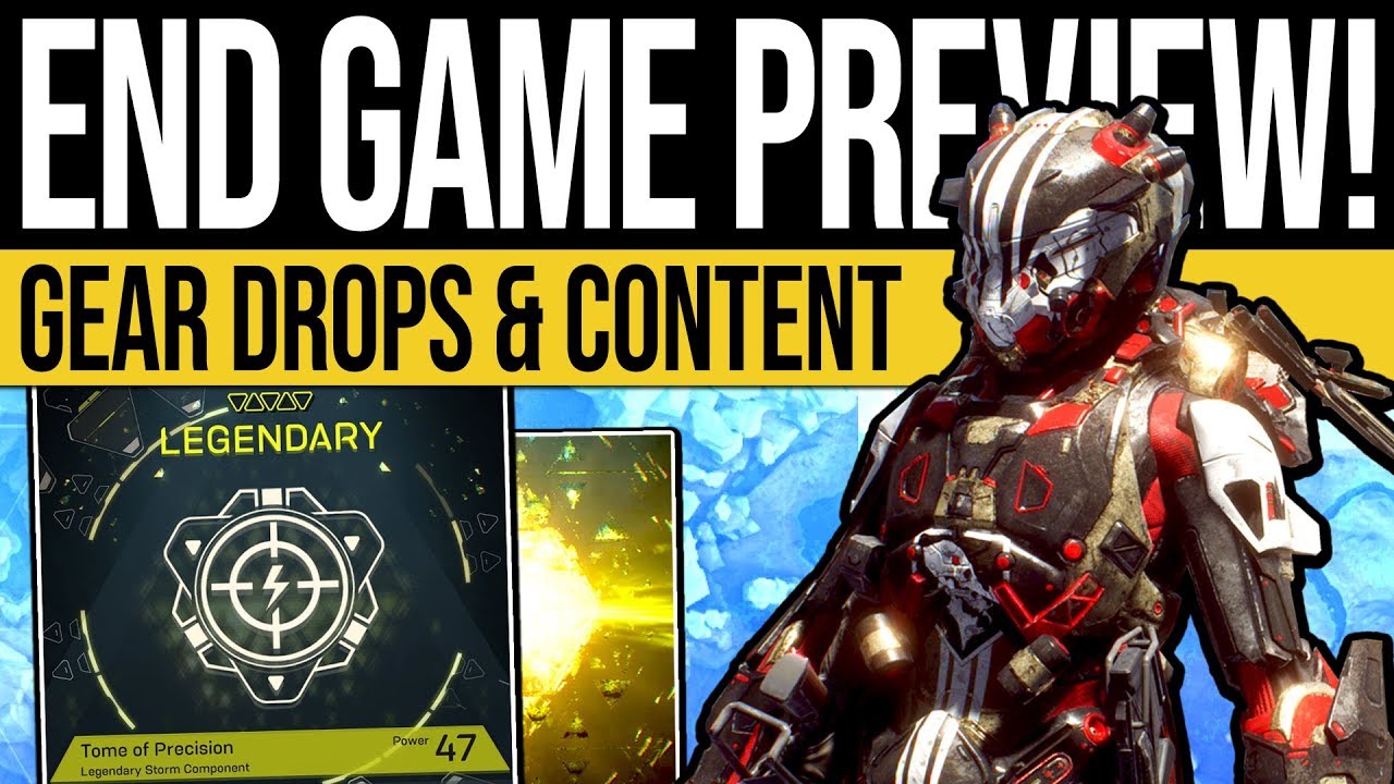 Anthem | NEW Endgame & Legendary Gear Gameplay - Scar Stronghold ...